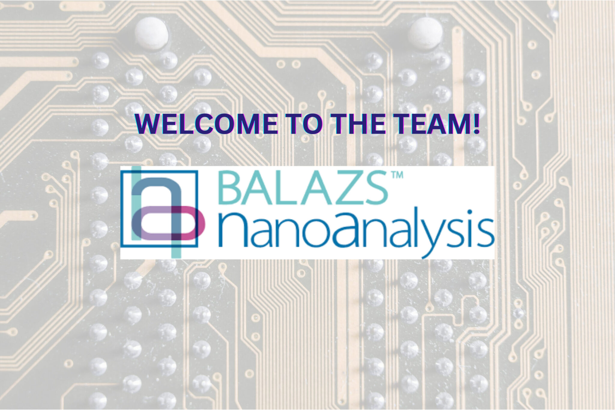 Welcoming Balazs™ NanoAnalysis to the Contract Laboratory Network | Contract Laboratory
